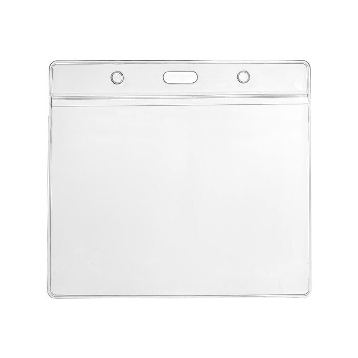 Conference Large ID Badge Card Holder 12x11cm LanyardsTomorrow.co.uk