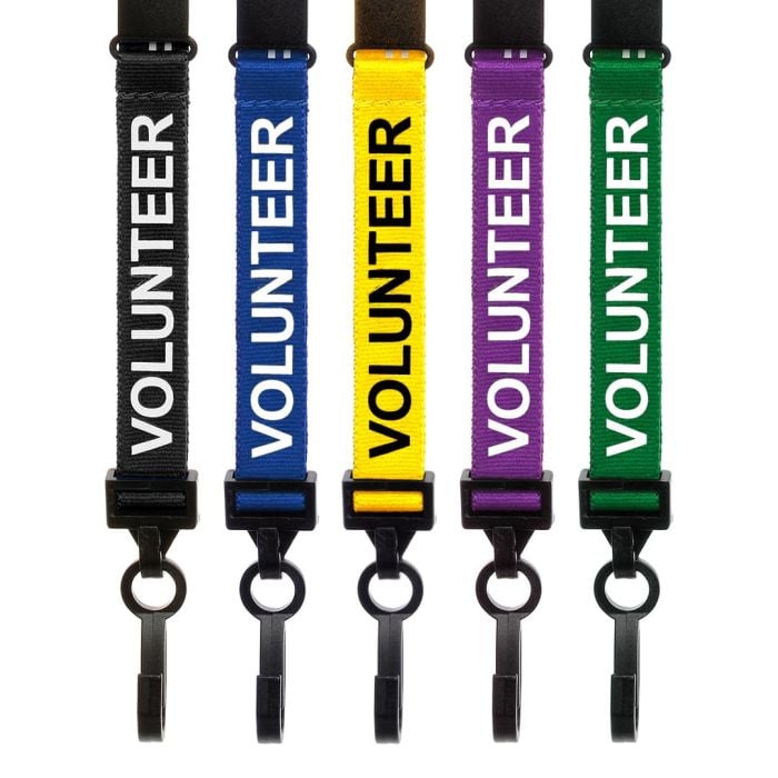 Volunteer Lanyard with Breakaway | Express | Lanyards Tomorrow