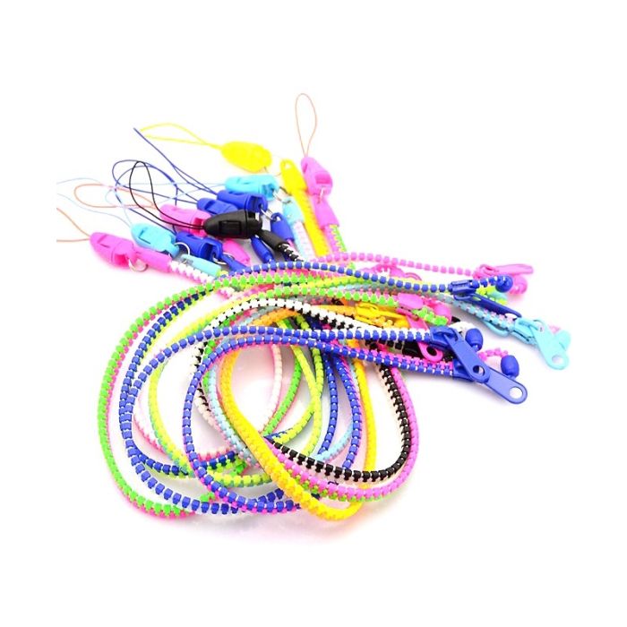New Funky Zip Lanyards Mixed Coloured Packs From Lanyards Tomorrow