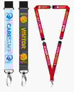 Triple 3 Point Breakaway Custom Personalised Lanyards