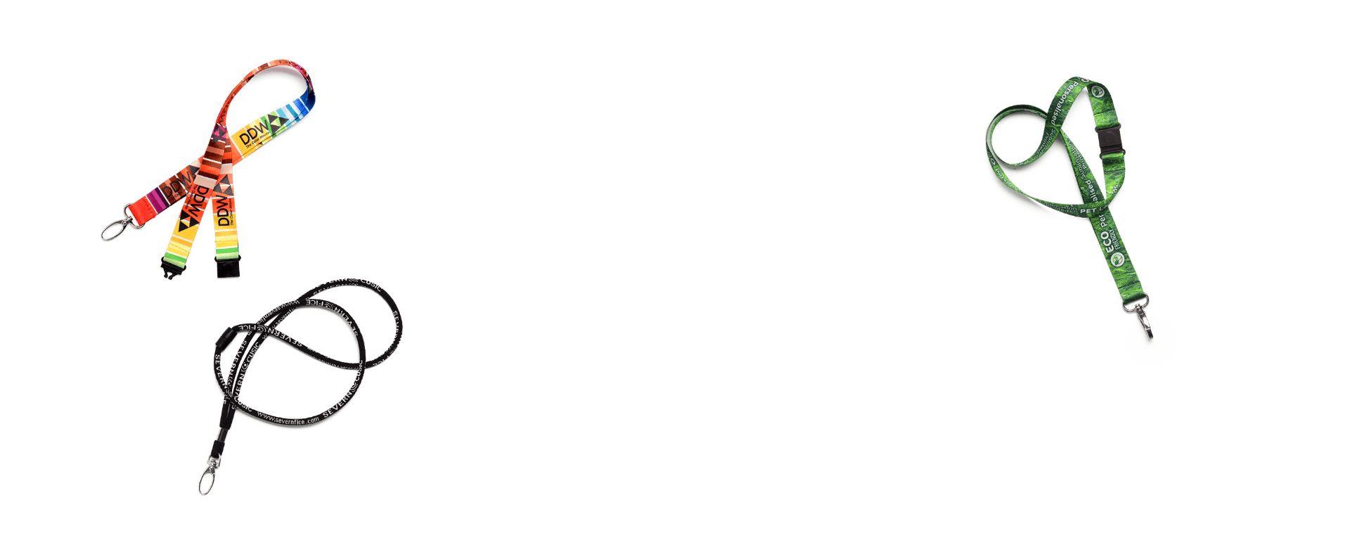 Plain Lanyards | Express Lanyard | ID Card Holders & Badge Clip