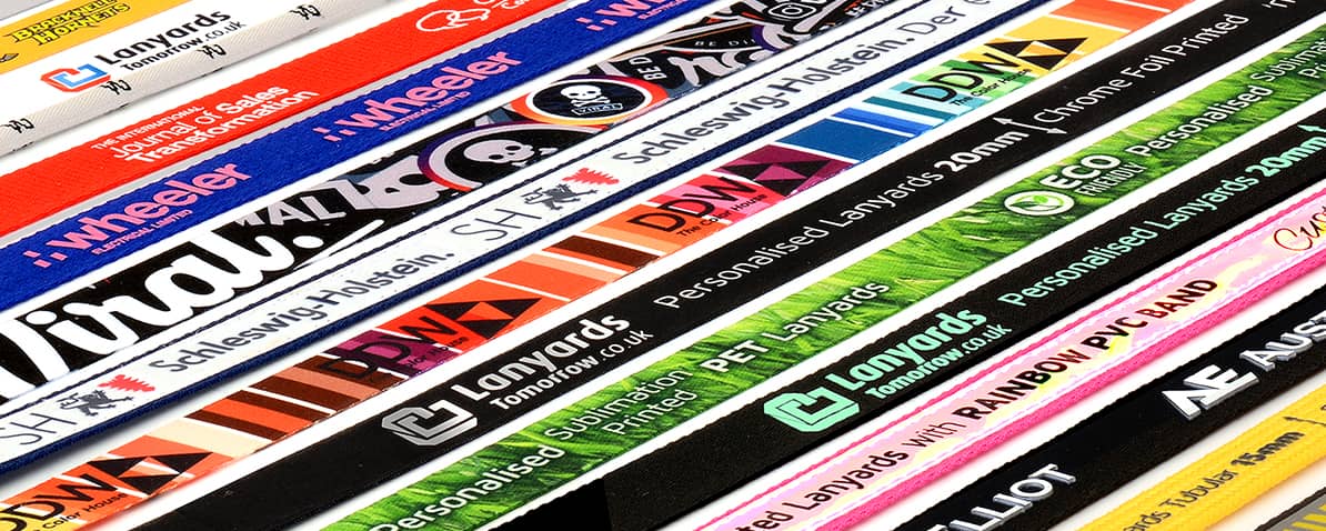 Plain Lanyards | Express Lanyard | ID Card Holders & Badge Clip